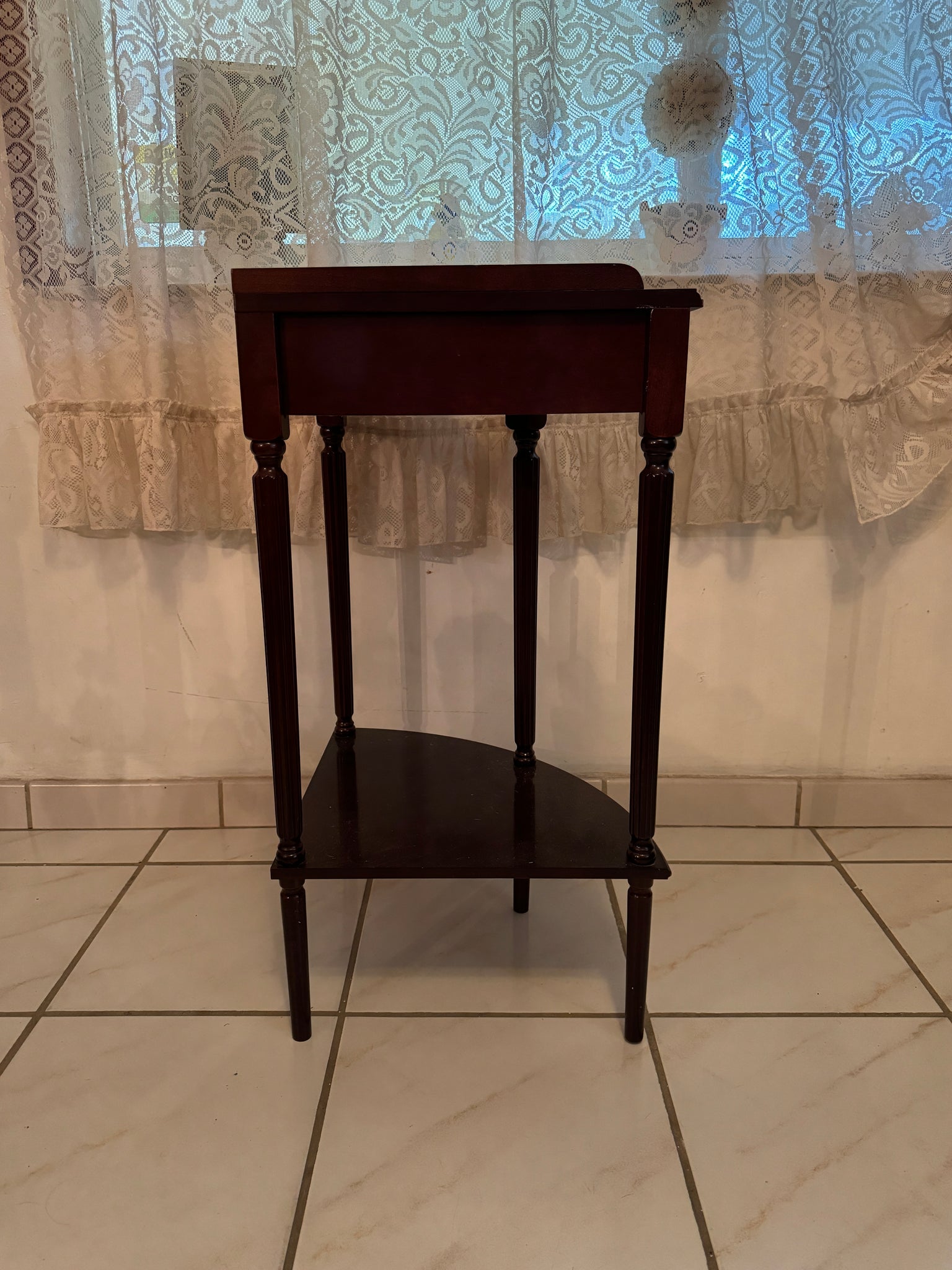 Vintage Bombay Co. Corner Accent Table Settled In Shop
